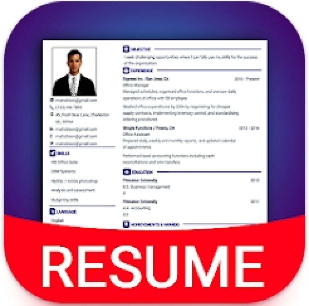 11 Best Free Resume Maker Apps | Freeappsforme - Free apps for Android ...