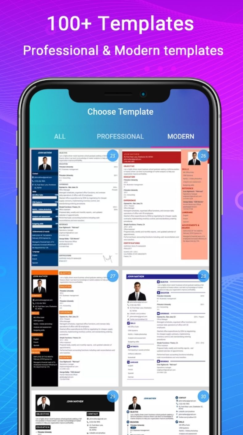 11 Best Free Resume Maker Apps | Freeappsforme - Free apps for Android ...