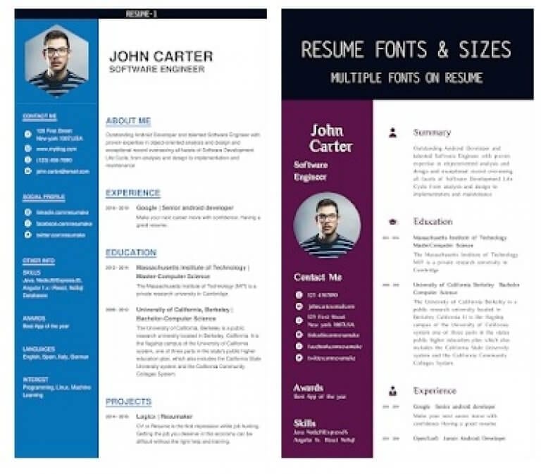 8 best resume apps free download + bonus | Free apps for Android and iOS