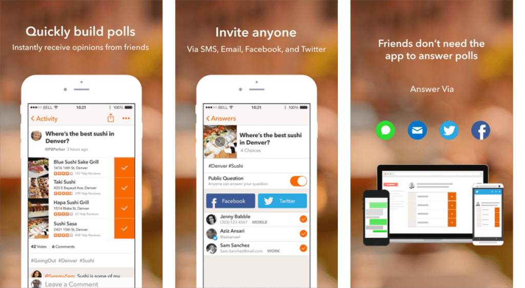 14 Best Polling Apps For iPhone and Android | Free apps for Android and iOS