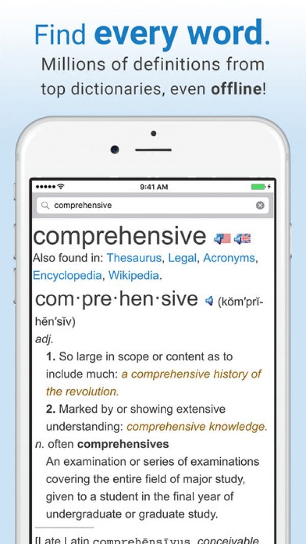 15 Free dictionary apps for iPhone & Android | Freeappsforme - Free ...