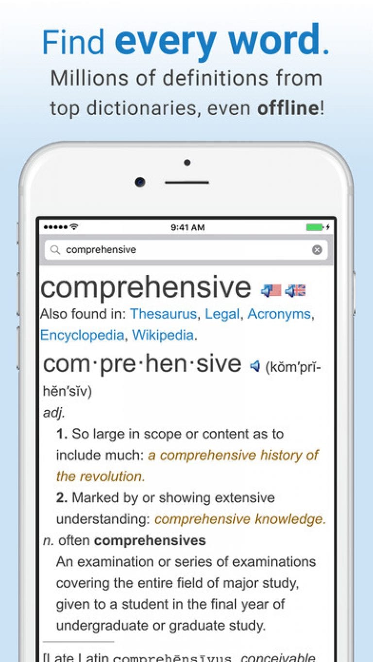 15 Free dictionary apps for iPhone & Android | Freeappsforme - Free ...