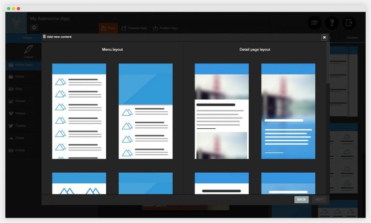 25 Amazing Tools to Create a Mobile App For Free | Free apps for ...