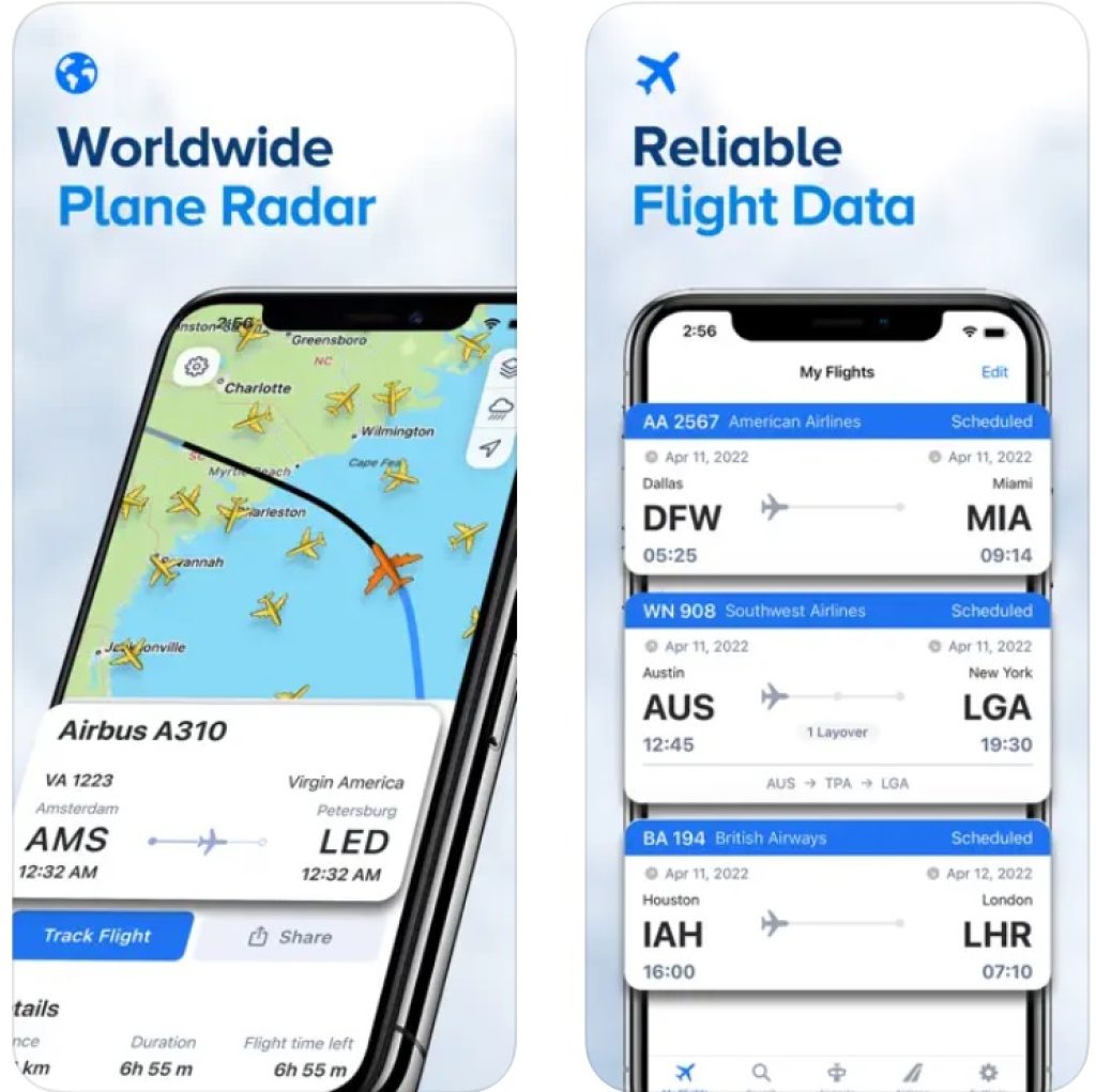 11 Best Flight Tracker Apps for iOS & Android | Freeappsforme - Free ...