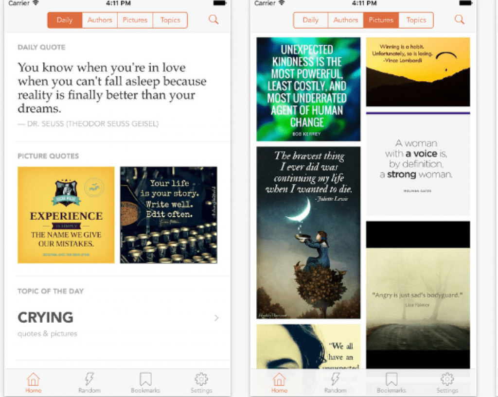 22 Quote Apps for Android & iOS | Free apps for Android and iOS
