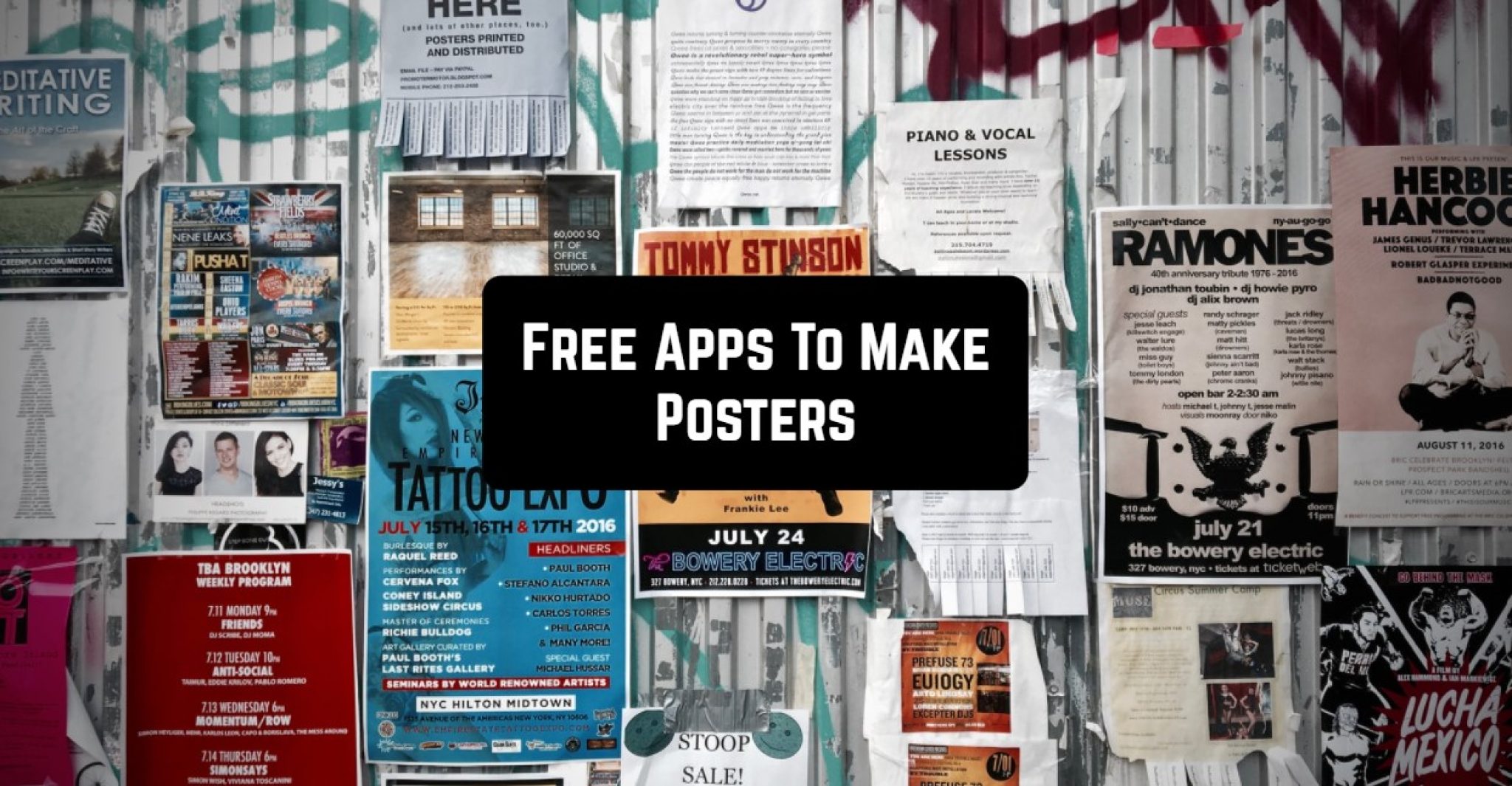 11 Free apps to make posters for Android & iOS | Free apps for Android ...