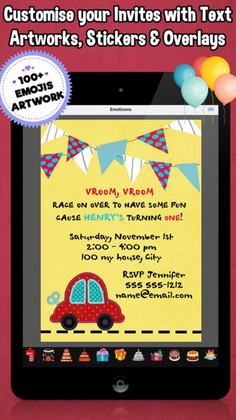 11 Free apps to make birthday invitations (Android & iOS ...