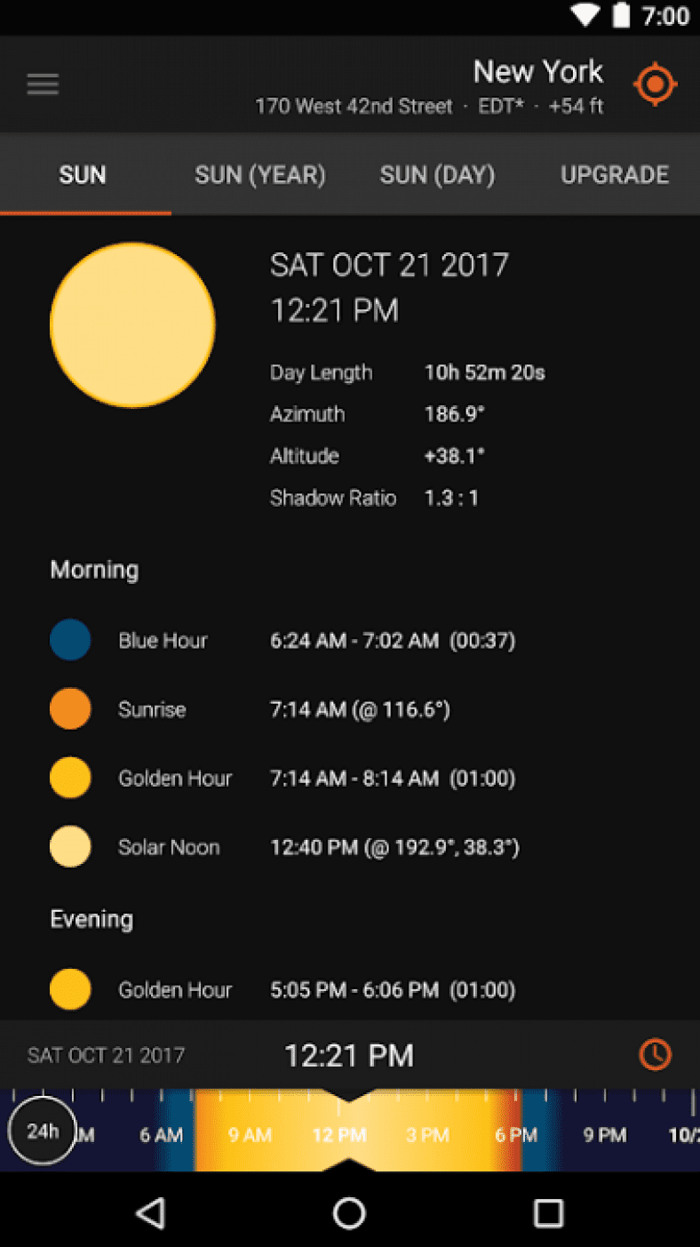 12 Best apps for calculating sunrise and sunset times (Android & iOS ...