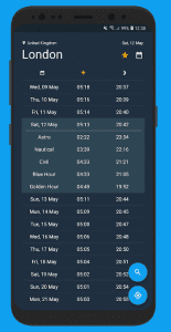 12 Best apps for calculating sunrise and sunset times (Android & iOS ...
