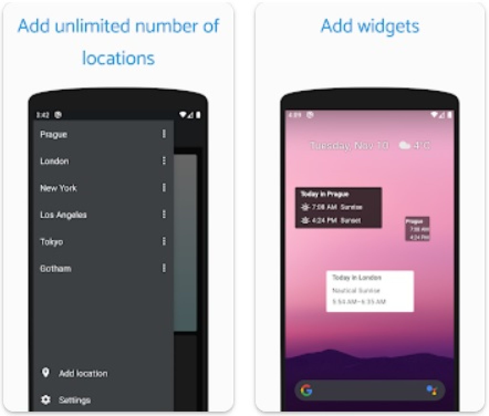 12 Best apps for calculating sunrise and sunset times (Android & iOS ...