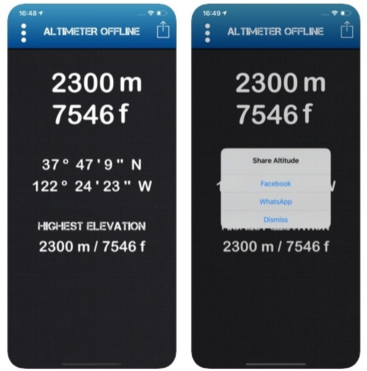 7 Best Altimeter elevation apps for Android & iOS | Free apps for ...