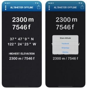 7 Best Altimeter elevation apps for Android & iOS | Free apps for ...