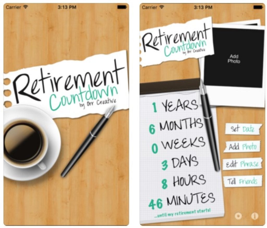 9 Best retirement countdown apps for Android & iOS | Freeappsforme ...