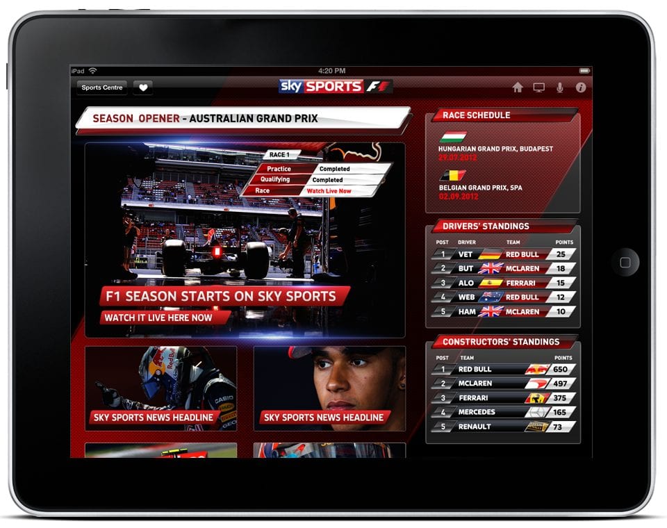 9 Best Apps to Watch Formula 1 Live (Android & iOS) | Free apps for ...