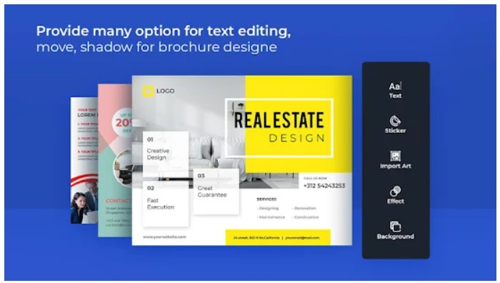 7 Best apps to create brochures on Android & iOS | Free apps for ...