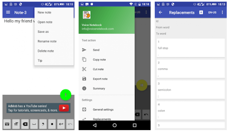 Voice Notebook | Freeappsforme - Free apps for Android and iOS