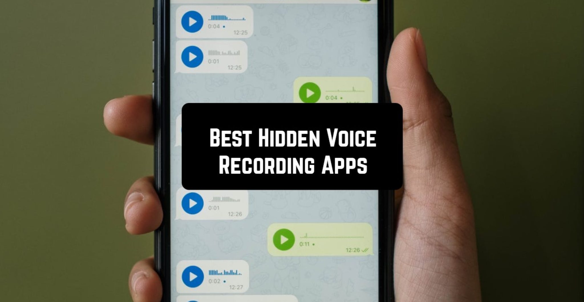 11 Best hidden voice recording apps 2022 | Free apps for Android and iOS