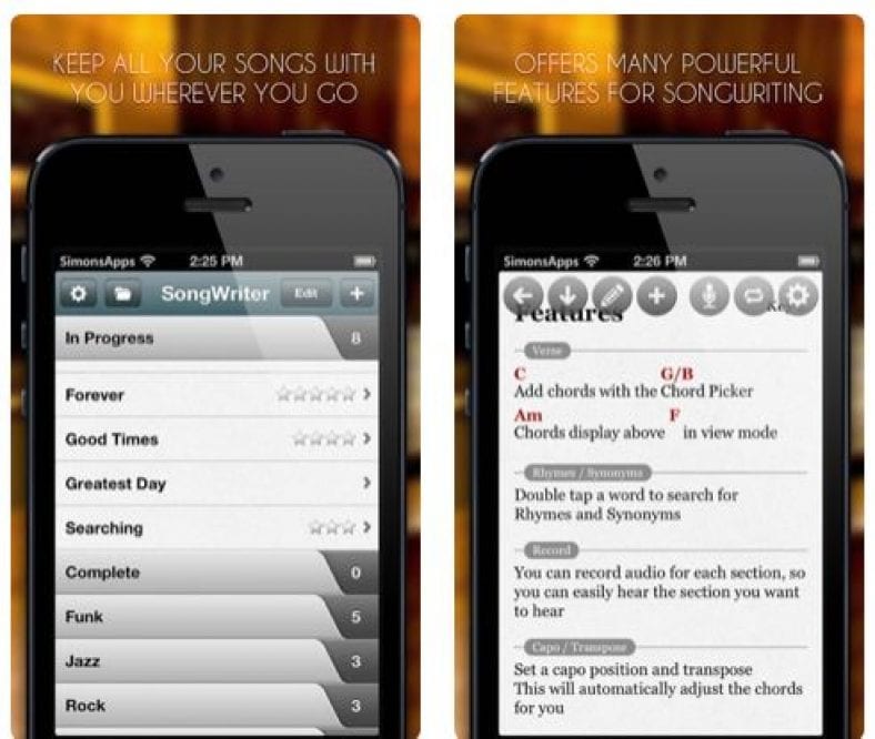 10 Best songwriting apps for Android & iOS | Freeappsforme - Free apps ...