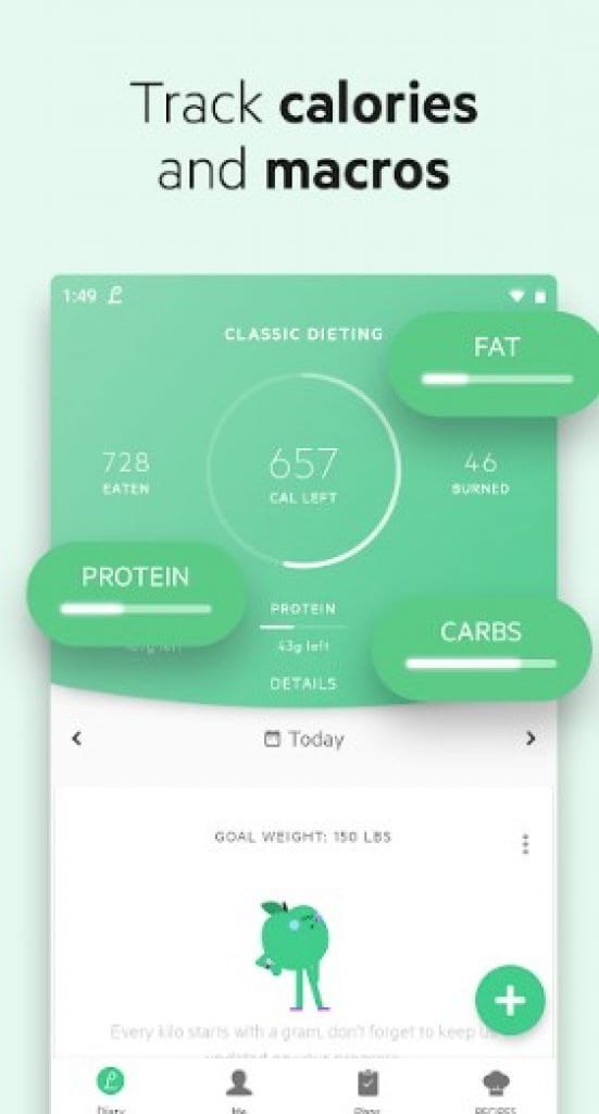 17 Best nutrition and diet apps for Android & iOS | Free apps for ...
