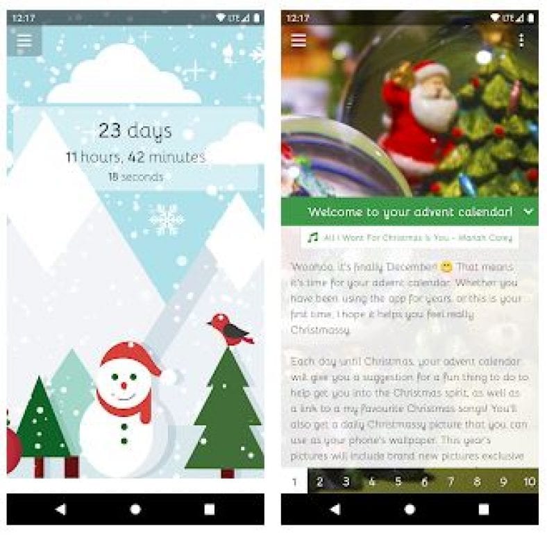 11 Best Christmas countdown apps for Android & iOS | Free apps for ...