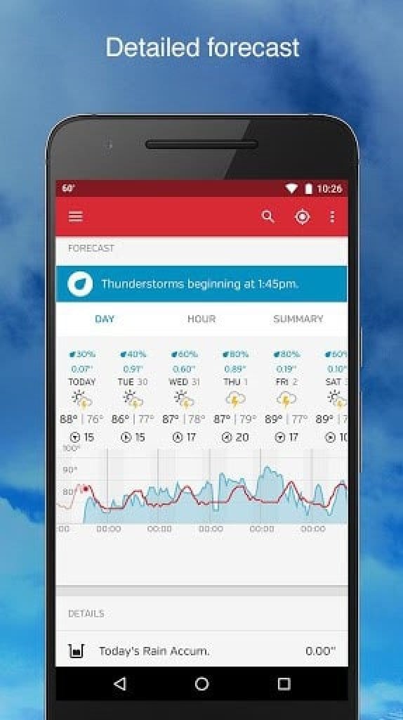 15 Best barometric pressure forecast apps for Android & iOS | Free apps ...