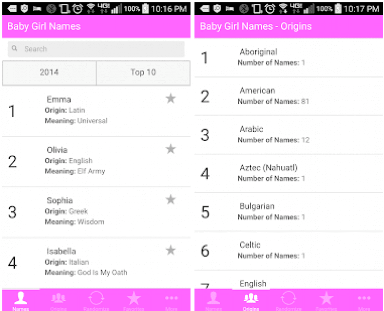 11 Best Baby Name Apps for Android & iOS | Freeappsforme - Free apps ...