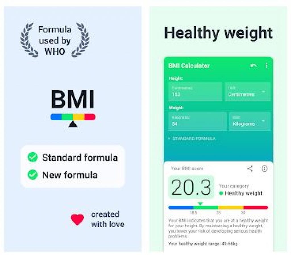 11 Best BMI Calculator Apps for Android & iOS | Free apps for Android ...