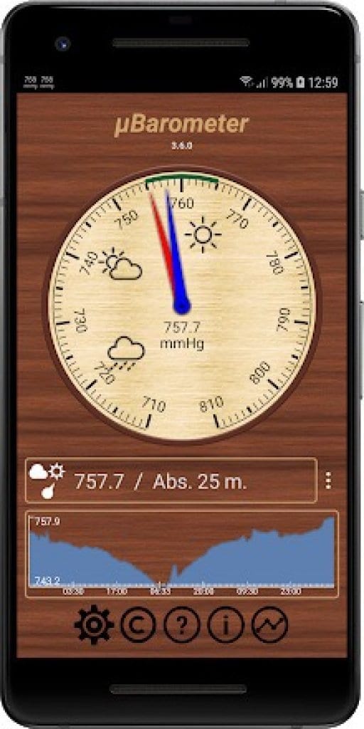 15 Best barometric pressure forecast apps for Android & iOS | Free apps ...