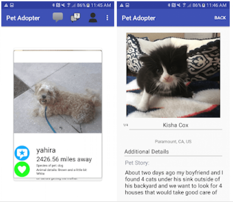 11 Best pet adoption apps in USA for Android & iOS | Freeappsforme ...