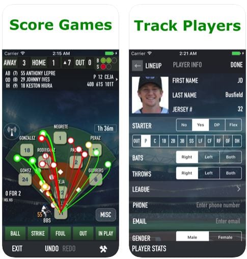 9 Best Baseball scorecard apps for Android & iOS | Free apps for ...