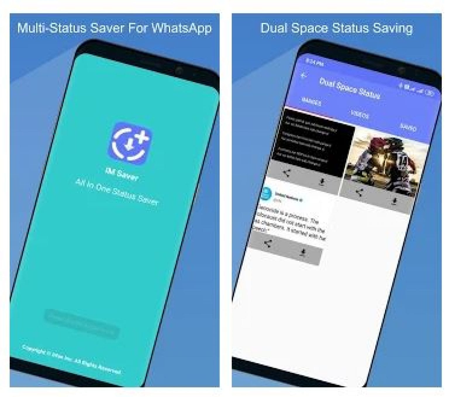 Top 10 apps to save Whatsapp status without screenshot | Free apps for ...