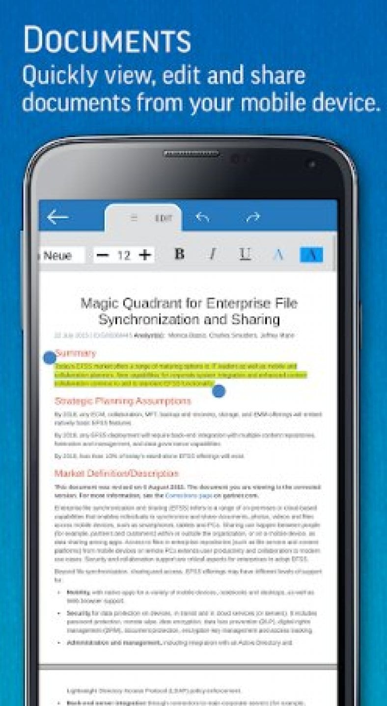 13 Best Document Editing Apps for Android & iOS | Freeappsforme - Free ...