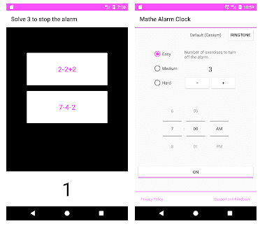 9 Best alarm clock apps with math challenges | Free apps for Android ...