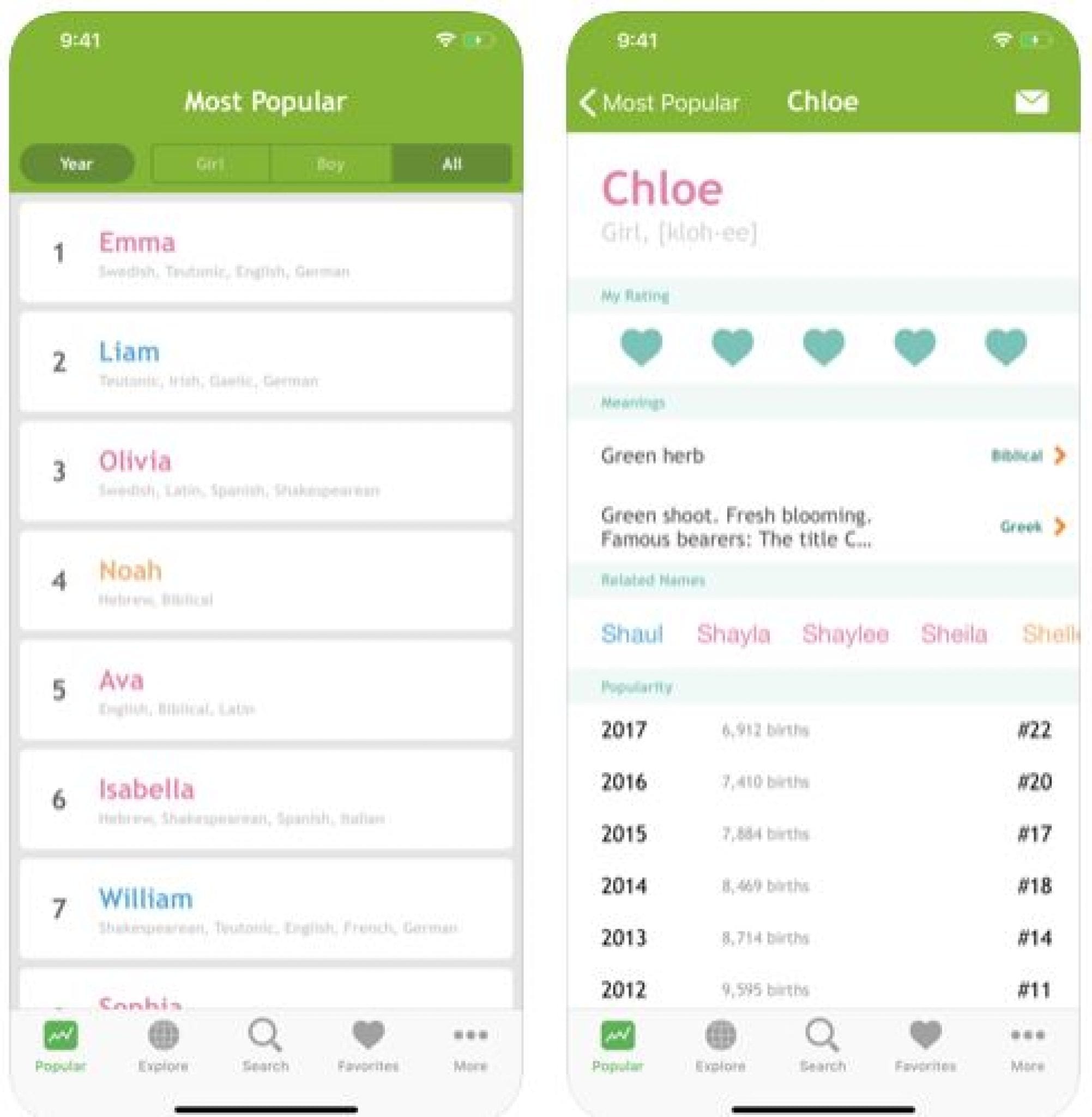 11 Best baby name apps for Android & iOS | Free apps for Android and iOS