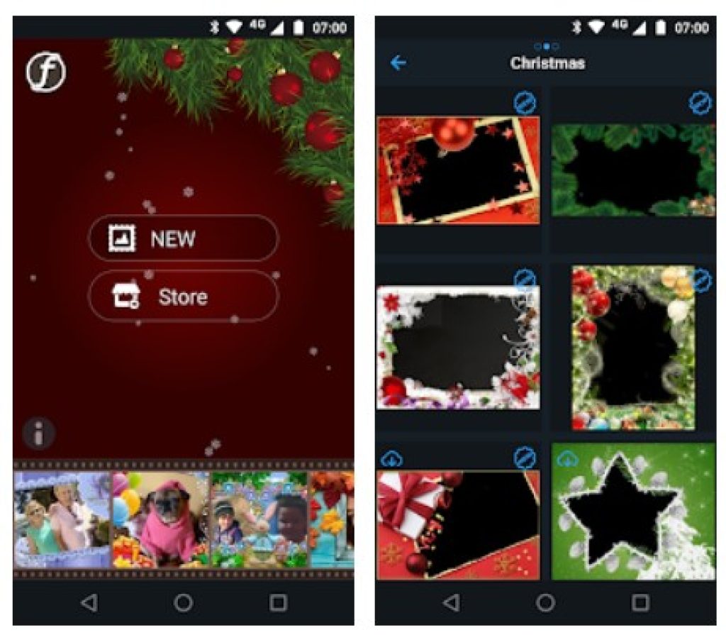 11 Best Christmas Frame Apps for Android & iOS | Free apps for Android ...