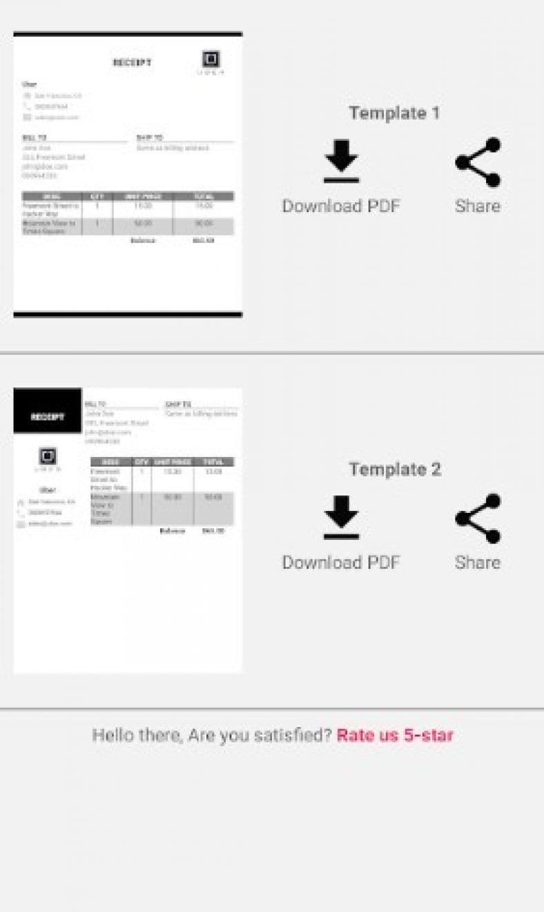 7 Best apps to create fake receipts & invoices (Android & iOS) | Free ...