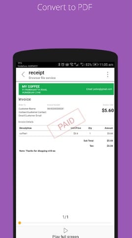 7 Best apps to create fake receipts & invoices (Android & iOS) | Free ...