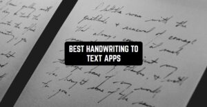12 Best Handwriting To Text Apps for Android & iOS | Freeappsforme ...