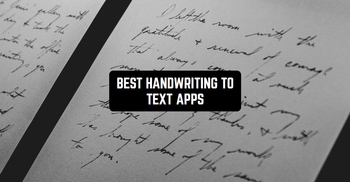 12 Best Handwriting To Text Apps For Android And Ios Freeappsforme Free Apps For Android And Ios