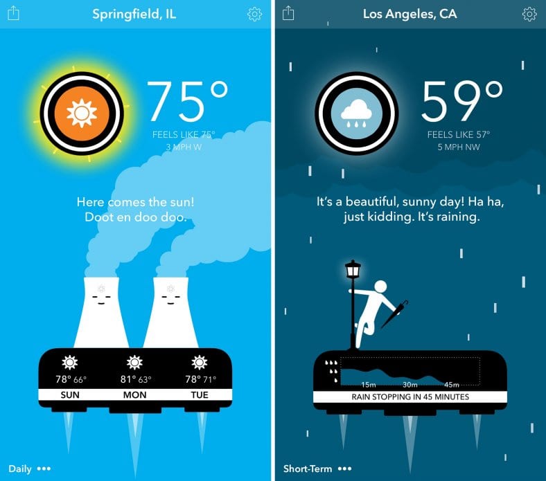 9 Funny weather apps to watch engaging forecasts | Free apps for ...