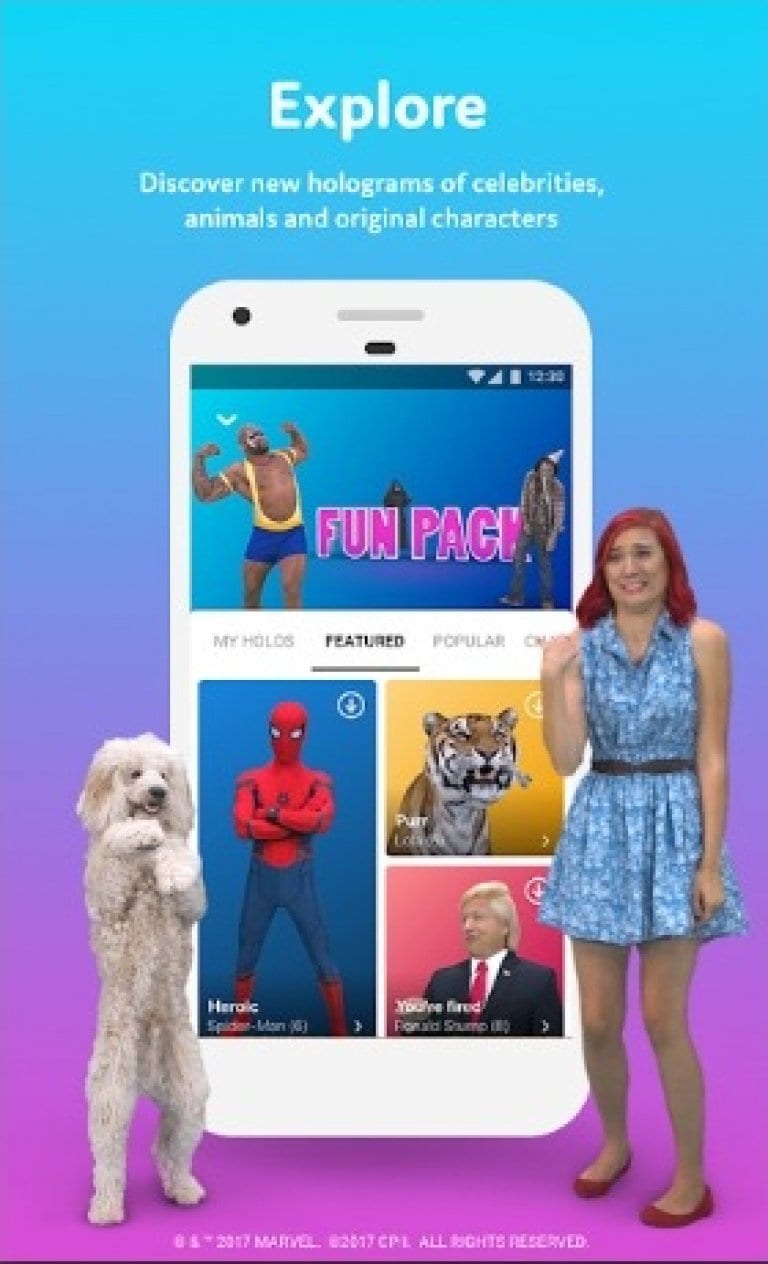 11 Best Hologram 3D Apps for Anroid & iOS | Freeappsforme - Free apps ...