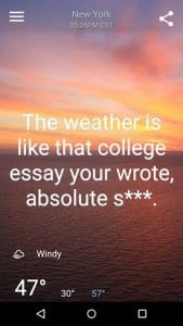 9 Funny weather apps to watch engaging forecasts | Free apps for ...