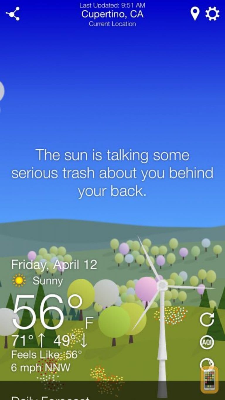 9 Funny weather apps to watch engaging forecasts | Free apps for ...