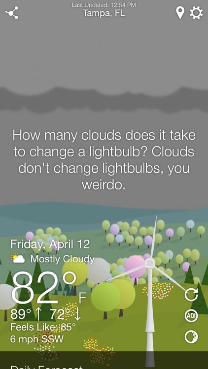 9 Funny weather apps to watch engaging forecasts | Free apps for ...