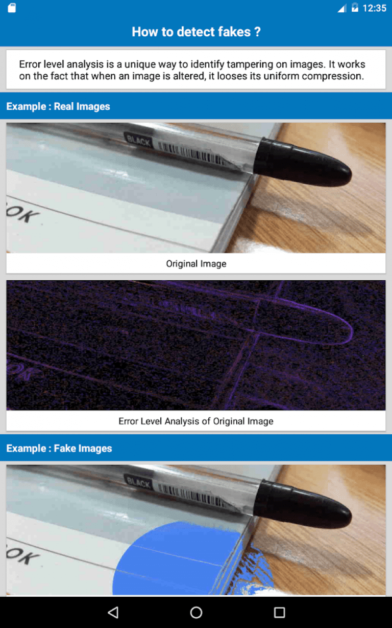 Best Photoshop Detector Tools (Apps & Websites) | Free apps for Android ...