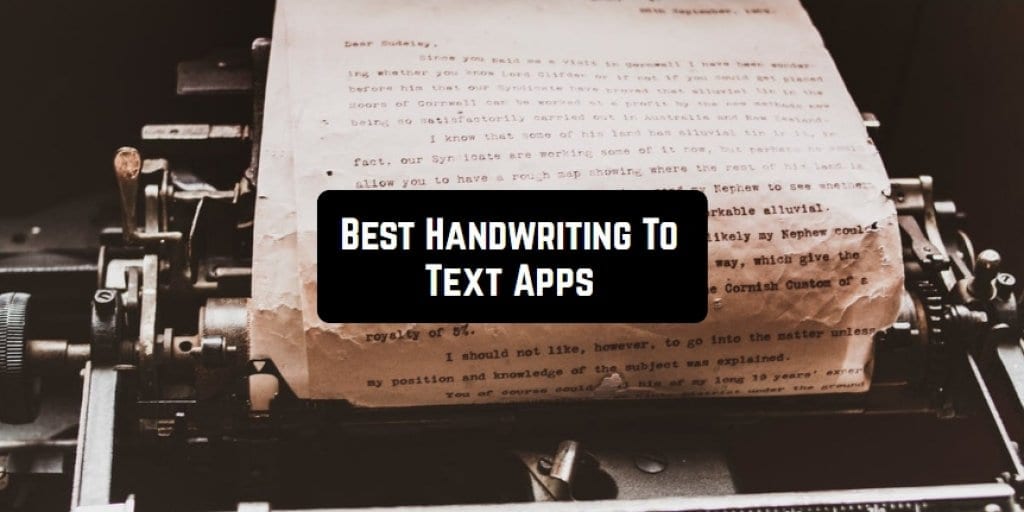 11 Best Handwriting To Text Apps for Android & iOS | Freeappsforme ...