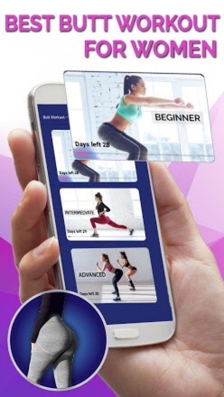 7 Best butt workout apps (Android & iOS) | Free apps for Android and iOS