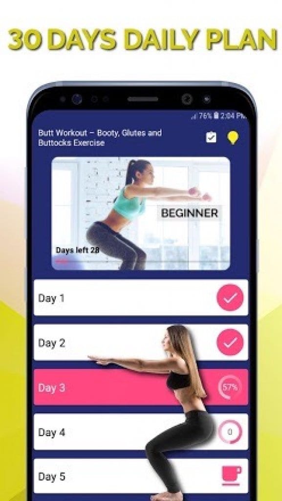 7 Best butt workout apps (Android & iOS) | Free apps for Android and iOS