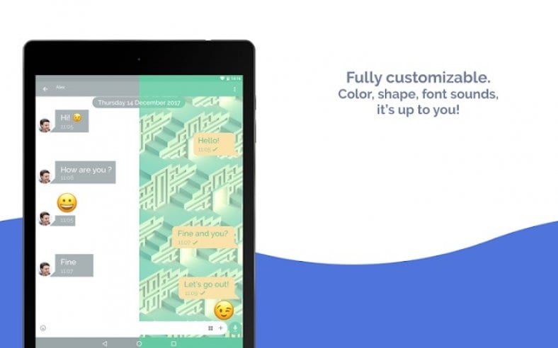 11 Best apps to change message background (Android & iOS) | Free apps ...