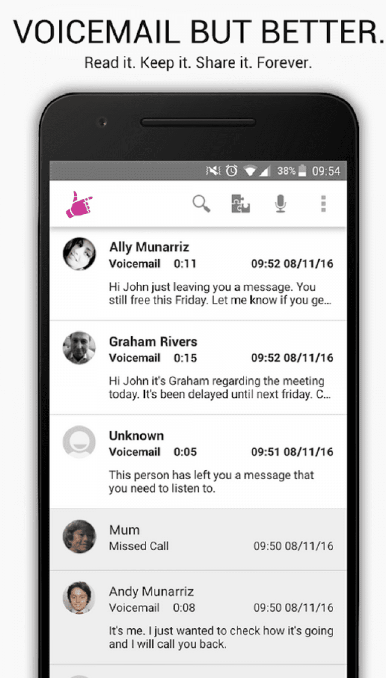 10 Free voicemail apps for Android & iOS | Free apps for Android and iOS